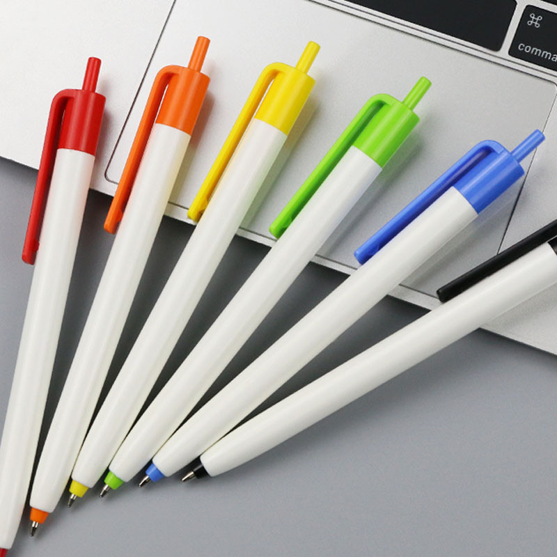 Plastic Ballpoint Pen Ballpoint Pen Print logo Conference Writing Pen ...
