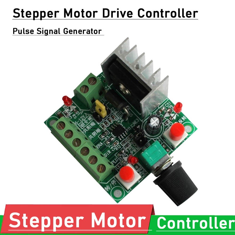 NEW DC 5V-12V Stepper Motor Drive Controller Motor Speed Regulator ...