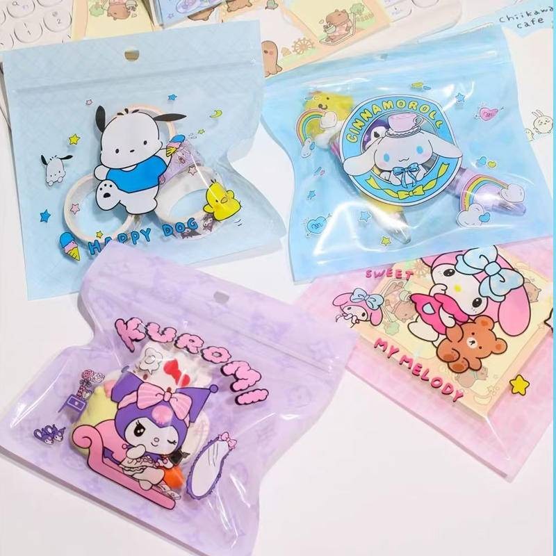 10Pcs/Lot Sanrio Creative Kawaii kuromi mymelody Cinnamoroll Pom Pom ...