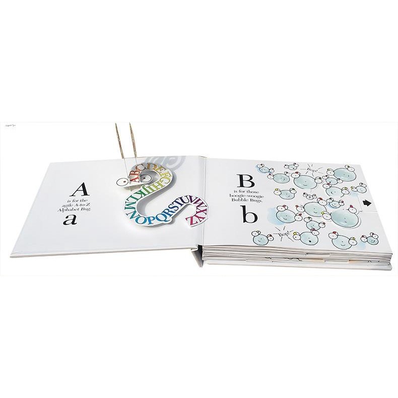 ♂ English original ABC letters ztoz d pop up book Alpha Bugs A Pop Up ...