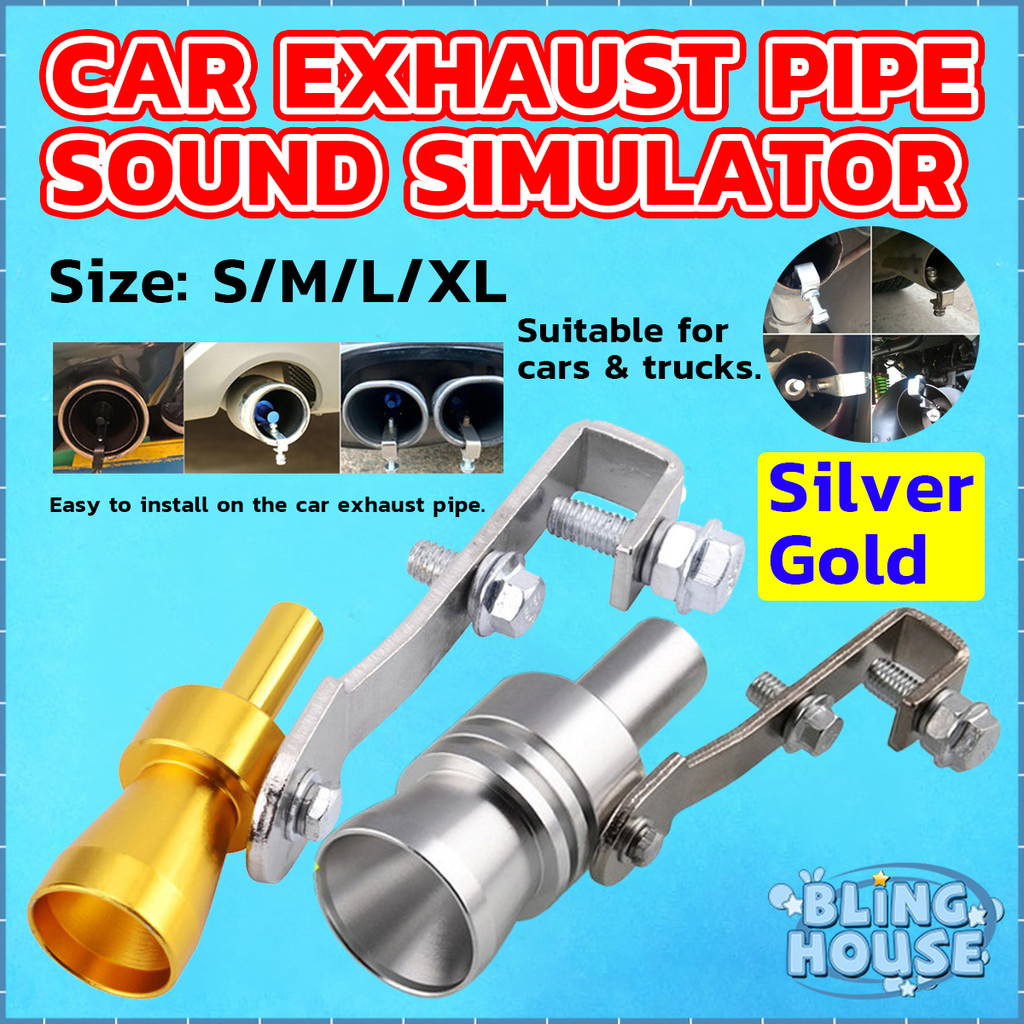 Bling Car Exhaust Pipe Sound Wave Simulator Exhaust Accessories ...