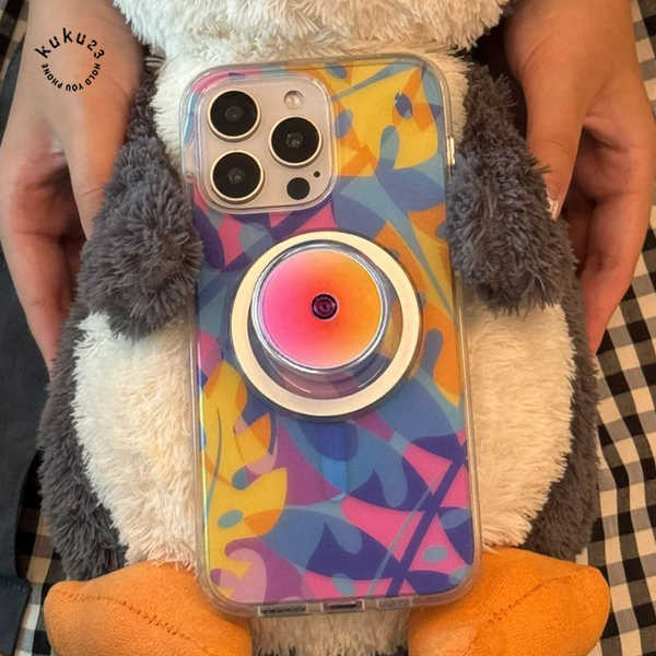 magsafe popsocket pop socket Mango Iced Tea Turn Mobile Phone Holder Airbag Retractable Fruit ...
