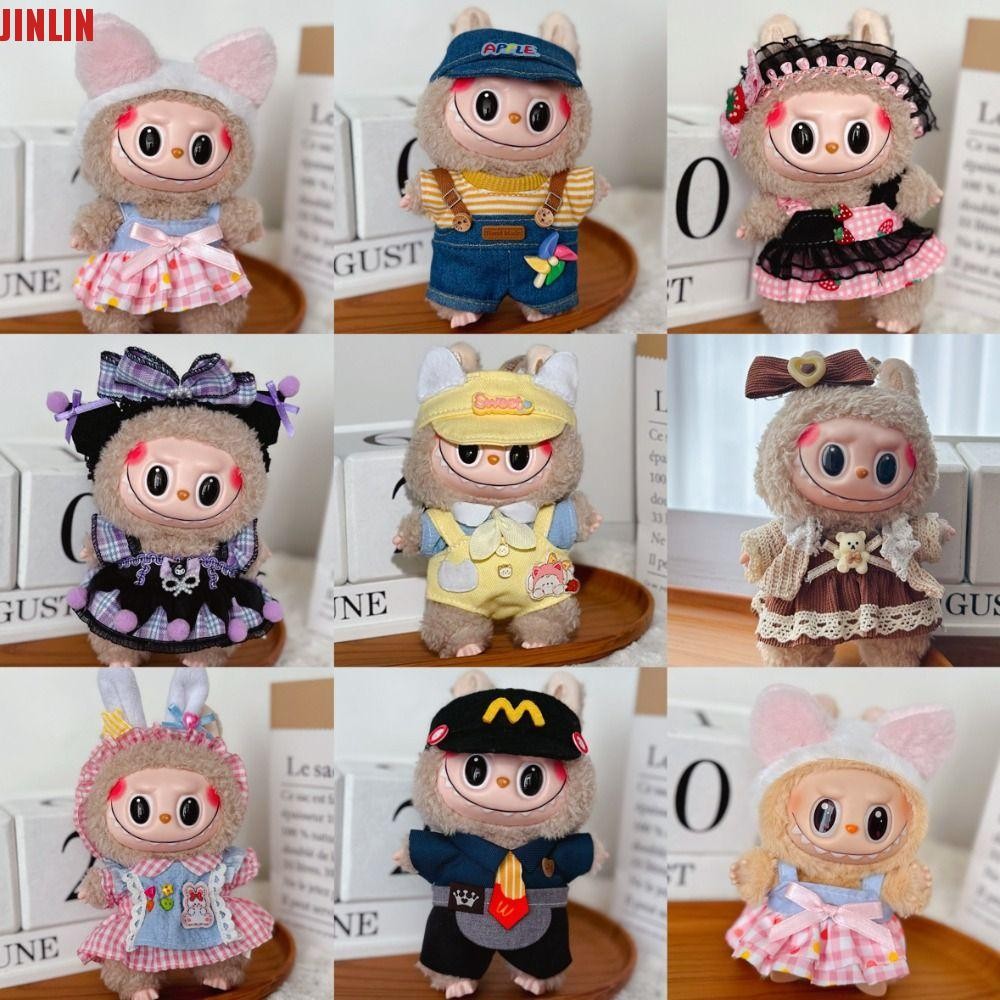 JINLIN 1 set Sitting Labubu Doll Clothes, Replacement Dress Up Labubu ...