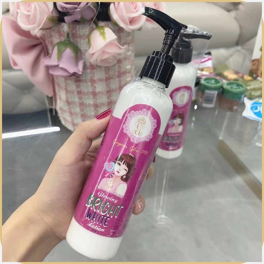 Gorgeous'b/Glow>G)Bright}I)White}D)Leave}z)On}c)Bleach}A)LOTION ...