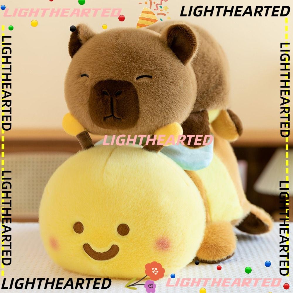 LIGHTHEARTED Stuffed Capybara, Plush Double-Sided Plush Capybara Toy ...
