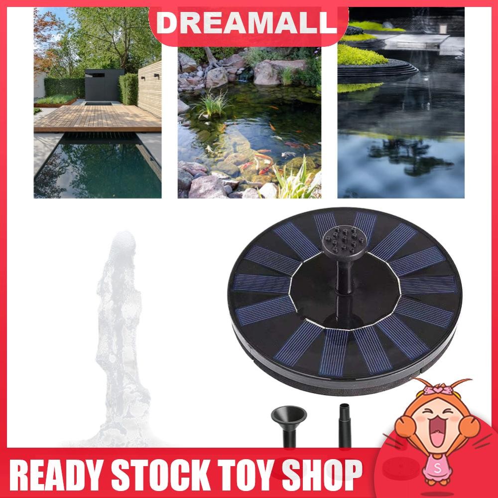 # Solar Floating Water Fountain Solar Pond Pump Multifunction for Bird ...