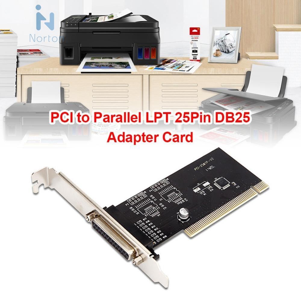 PCI to Parallel LPT 25Pin DB25 Printer Port Controller Card Pci Adapter ...