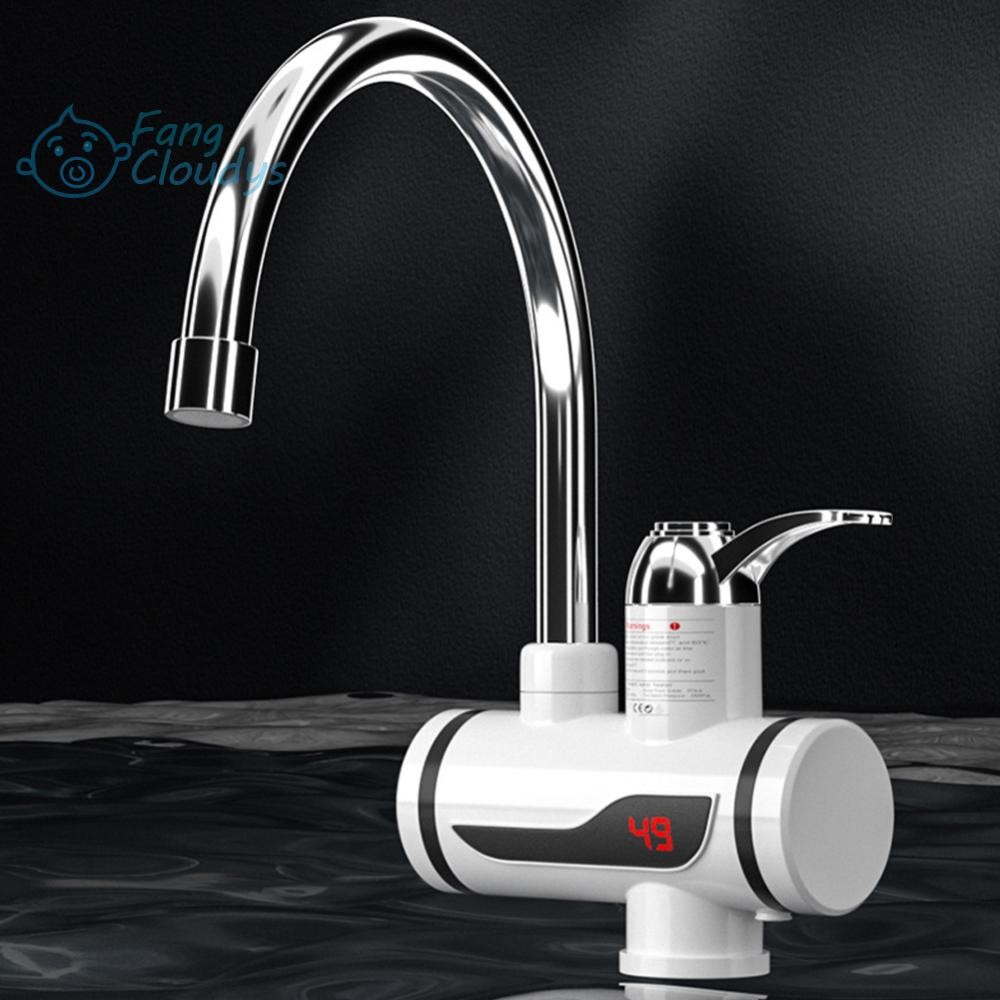 Electric Instant Heating Faucet 3000W Fast Heating Tap Temperature ...