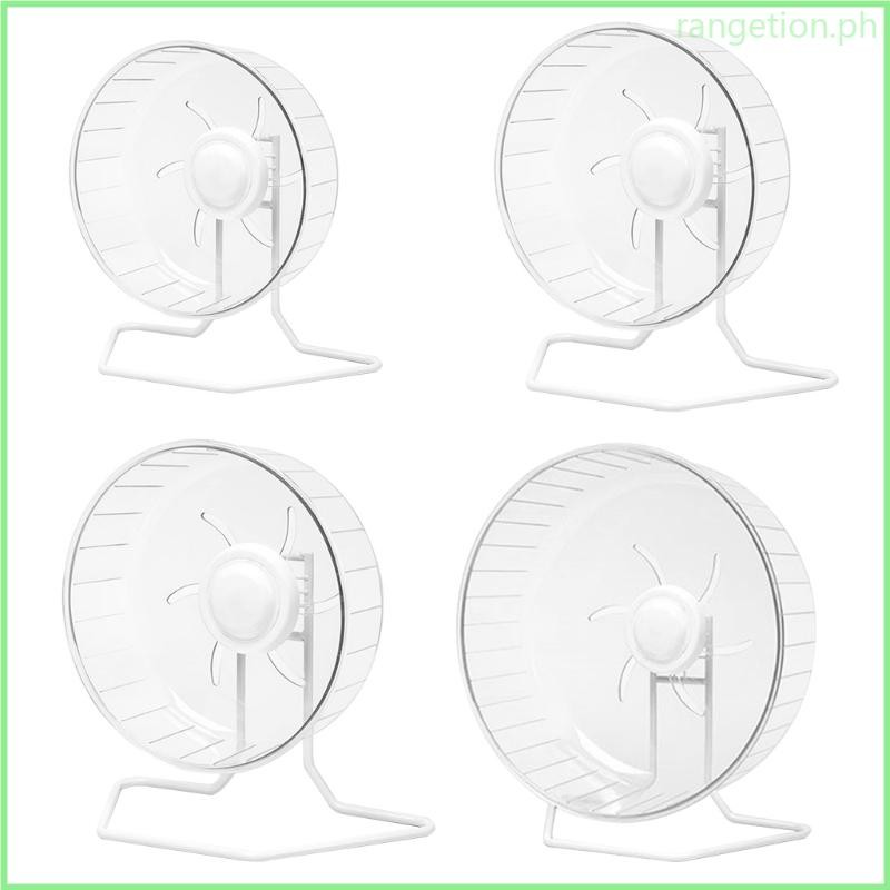 RAN Silent Exercise Wheels with Metal Stand Running Disc for Hamsters ...