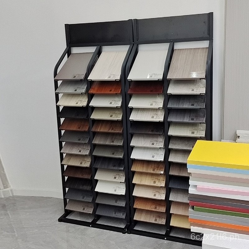 Porcelain Showing Stand Vertical Sample Display Stand Cabinet Door ...