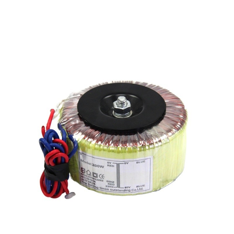 ピClosed loop stepper motor toroidal transformer 220v AC to 60V 200W ...