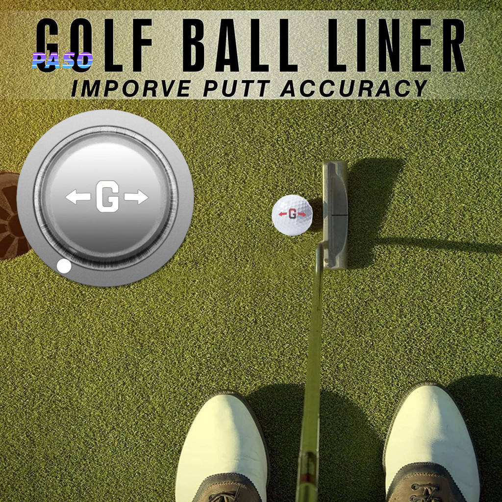 PSO- Durable Golf Ball Marker Diy Golf Club String Marker Premium Golf ...