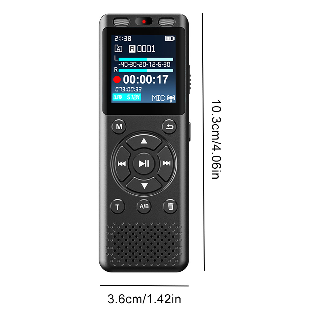 8GB/16GB Digital Voice Recorder Voice Activated Recording Device with ...