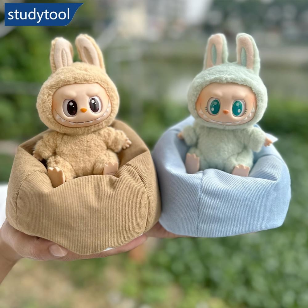 STUDYTOOL For 17cm Labubu Mini Sofa Bjd Doll Room Decoration Second ...