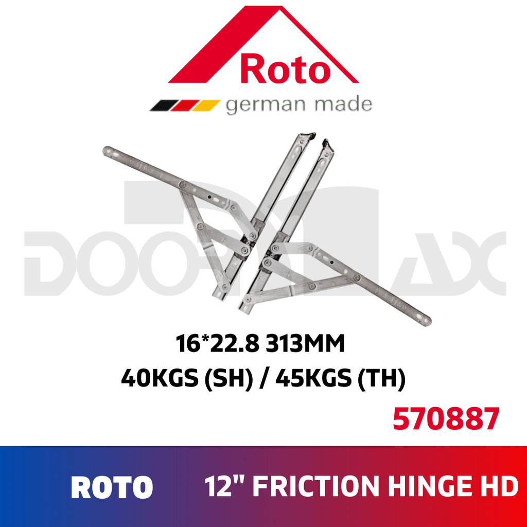 ROTO 12" Friction Hinges Heavy Duty | Shopee Philippines