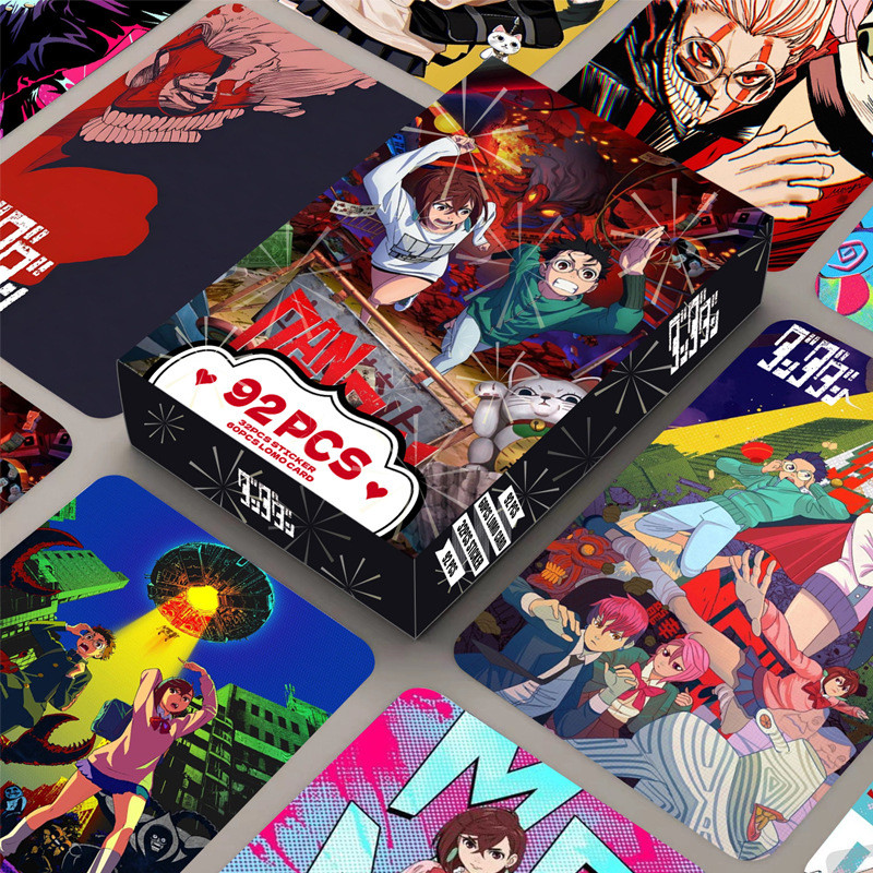 92pcs Manhwa Manga Mobile Game Love and Deepspace Lomo Cards DAN DA DAN ...