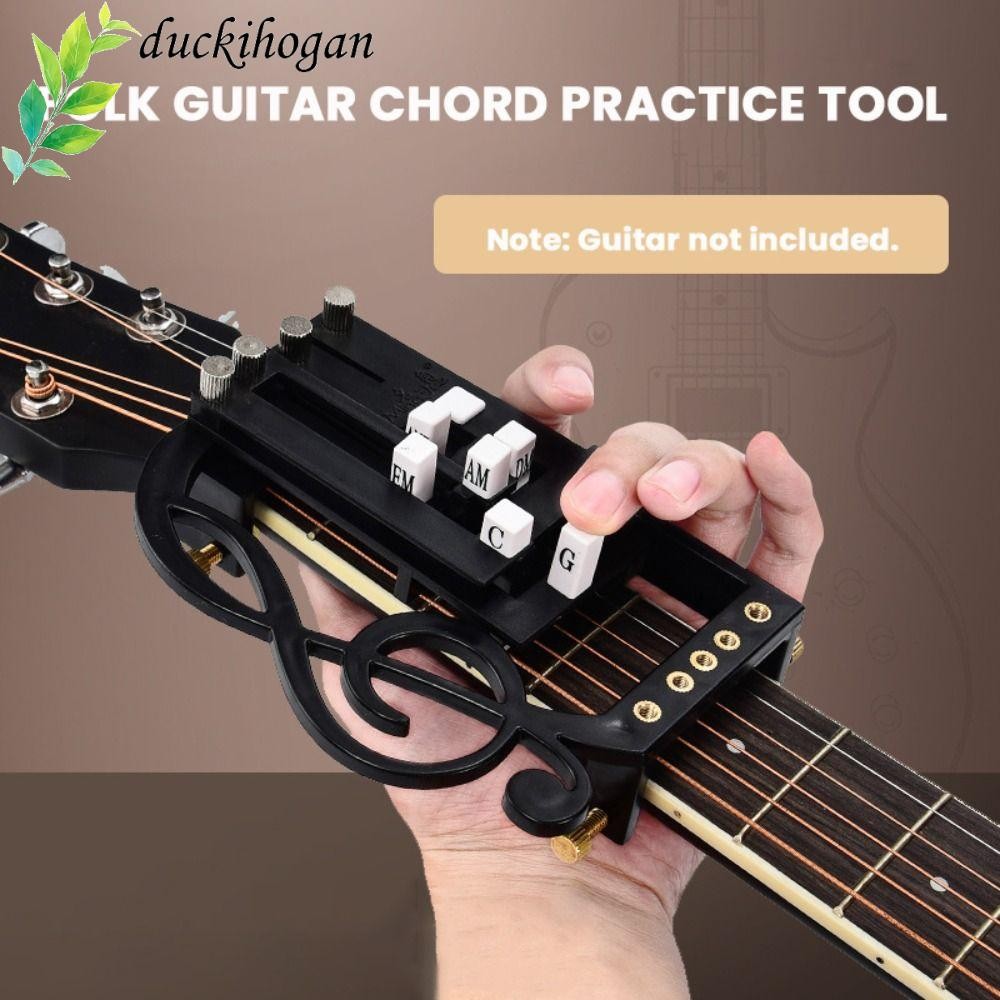 DUCKIHOGAN One-button Chord Assistant, Upgraded Plastic Guitar Chorder ...