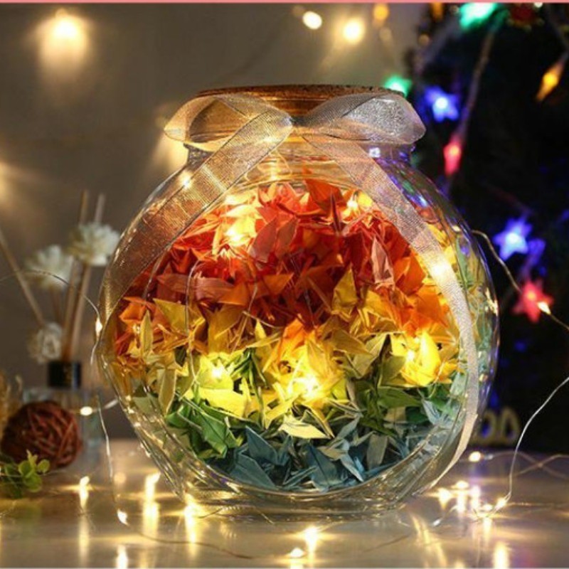 Transparent Love Capsule Wishing Bottle Gift For Couples Valentine DIY ...