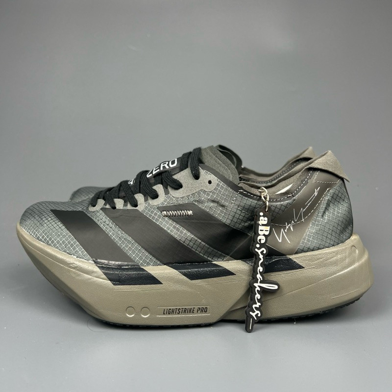 Adidas Adizero Adios Pro 4 Y-3 Cinder Black Running Shoes | Shopee ...