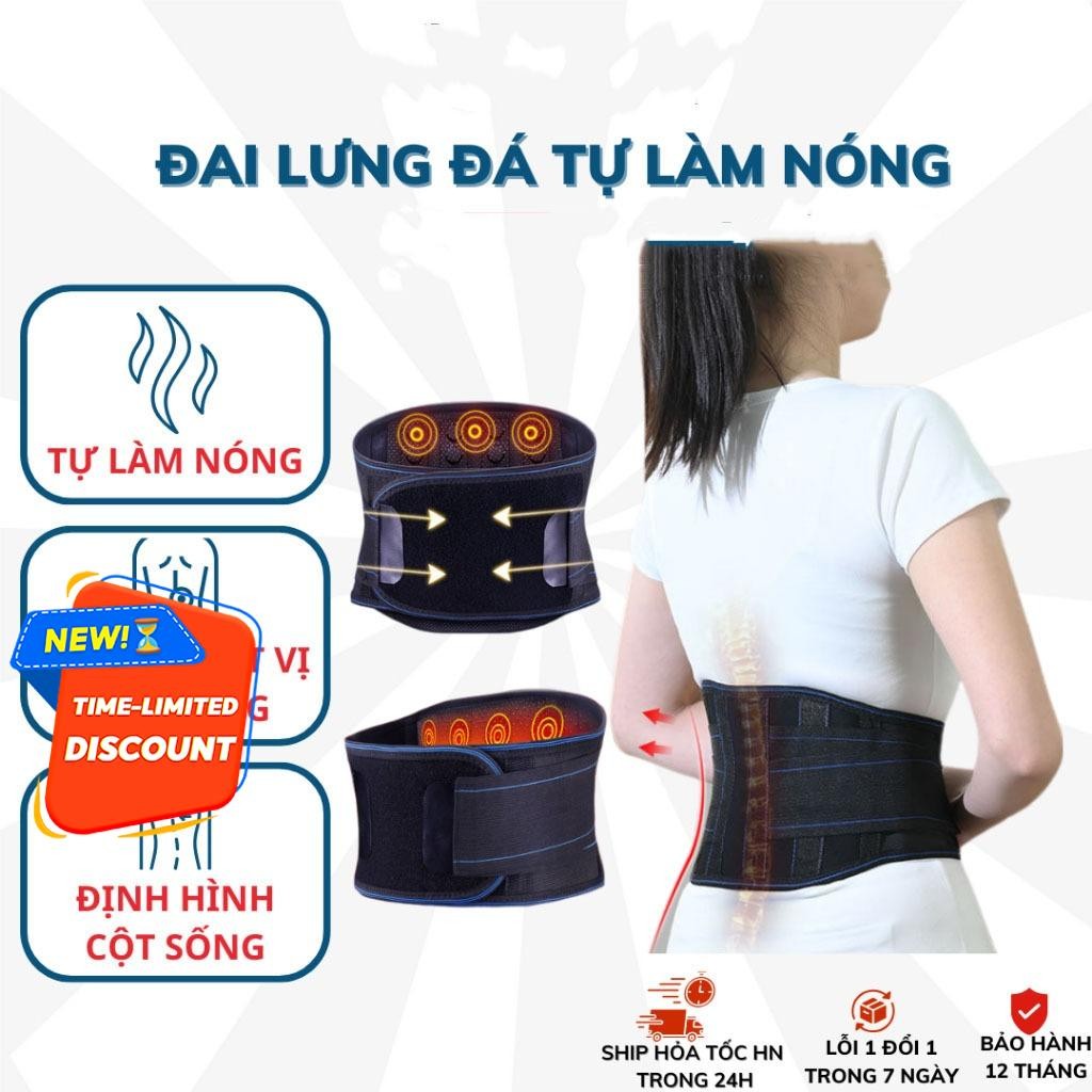 Self-heating spine belt, lumbar support belt to relieve back pain ...