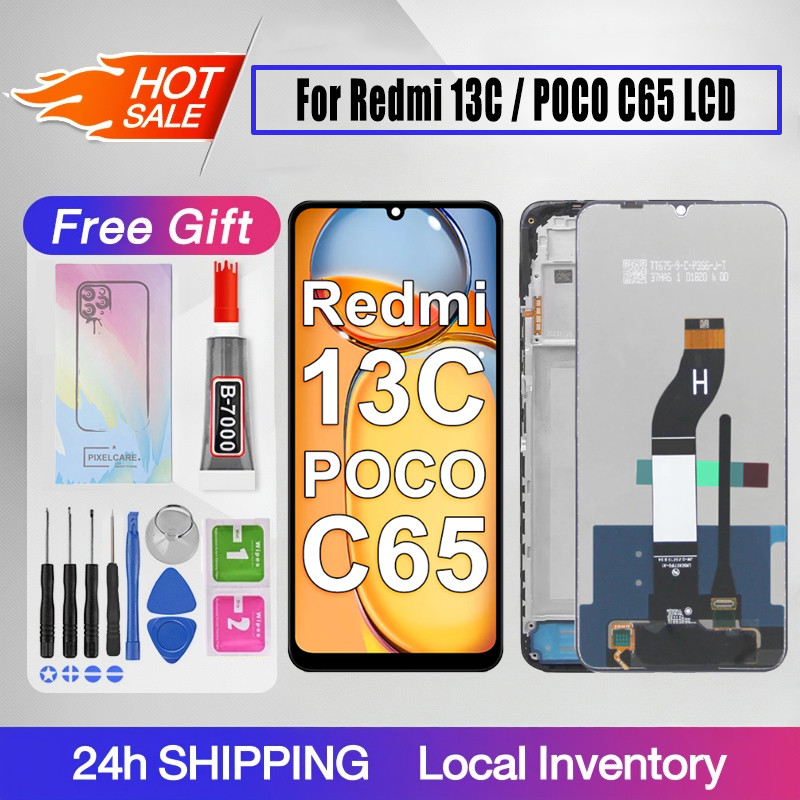 Original LCD For Redmi 13C / Xiaomi Poco C65 LCD | Shopee Philippines