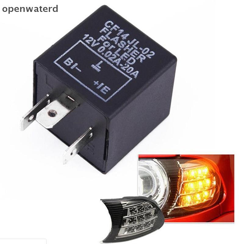 openwaterd 3-Pin CF14 JL-02 EP35 Car LED Flasher Relay Fix Turn Signal ...
