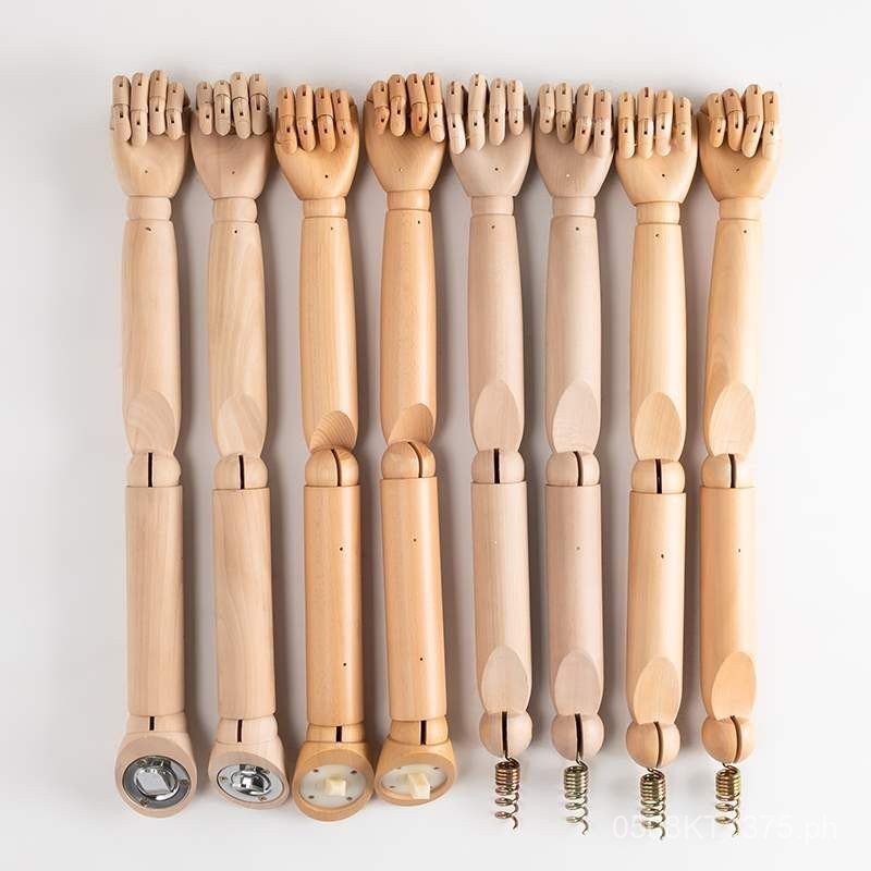 Plastic Joint Electroplated Solid Wood Female Mannequin Male Female ...