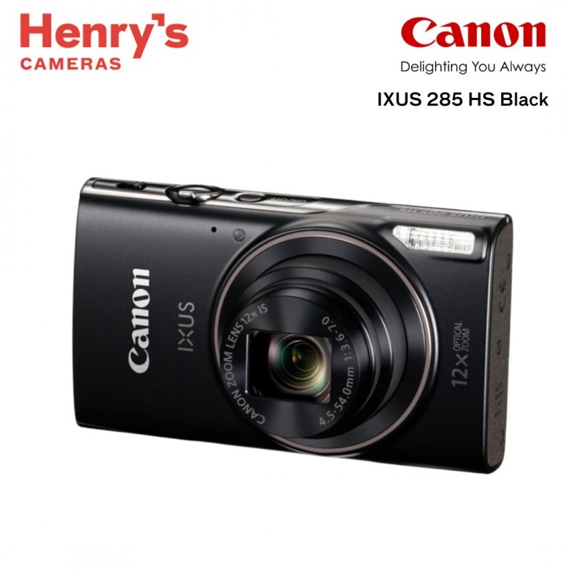 Canon Ixus 285 HS Black - Henry's Cameras | Shopee Philippines