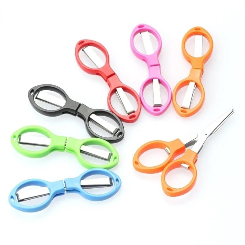 Folding Scissors / Glasses Shaped Scissors in Many Colors - Price per ...
