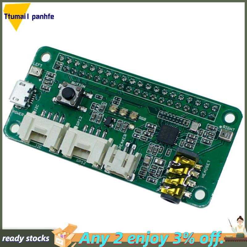 【ttumai4panhfe】ReSpeaker 2-Mics Pi Hat for 4 Model B Voice Module Dual ...