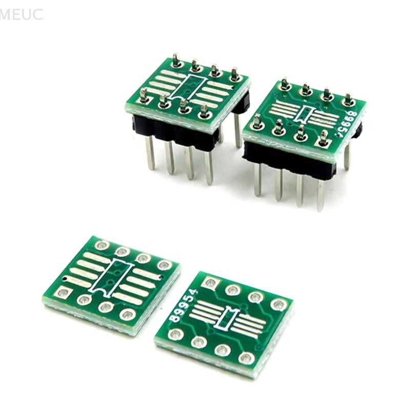 Meuctiffy New 10pcs SOP8 SO8 SOIC8 TSSOP8 TO DIP8 adapter to DIP + Pin ...