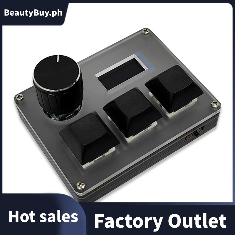 3-Key Wired Custom Keyboard Blue Axis Switch OSU Gaming Keyboard with ...