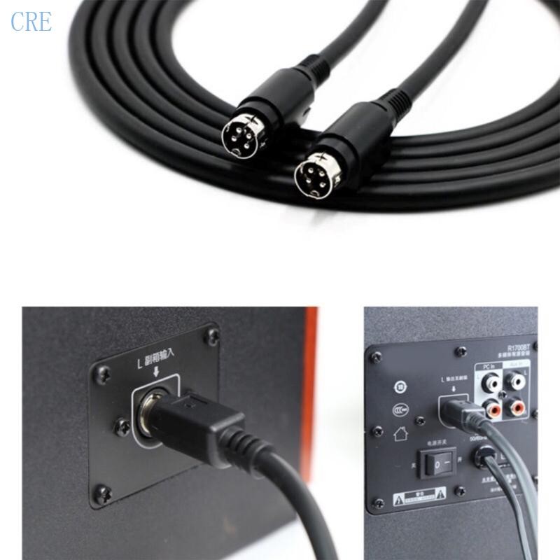 CRE Professional 4Pin DIN Speakers Cable For R1700BT R1600TIII Speakers ...