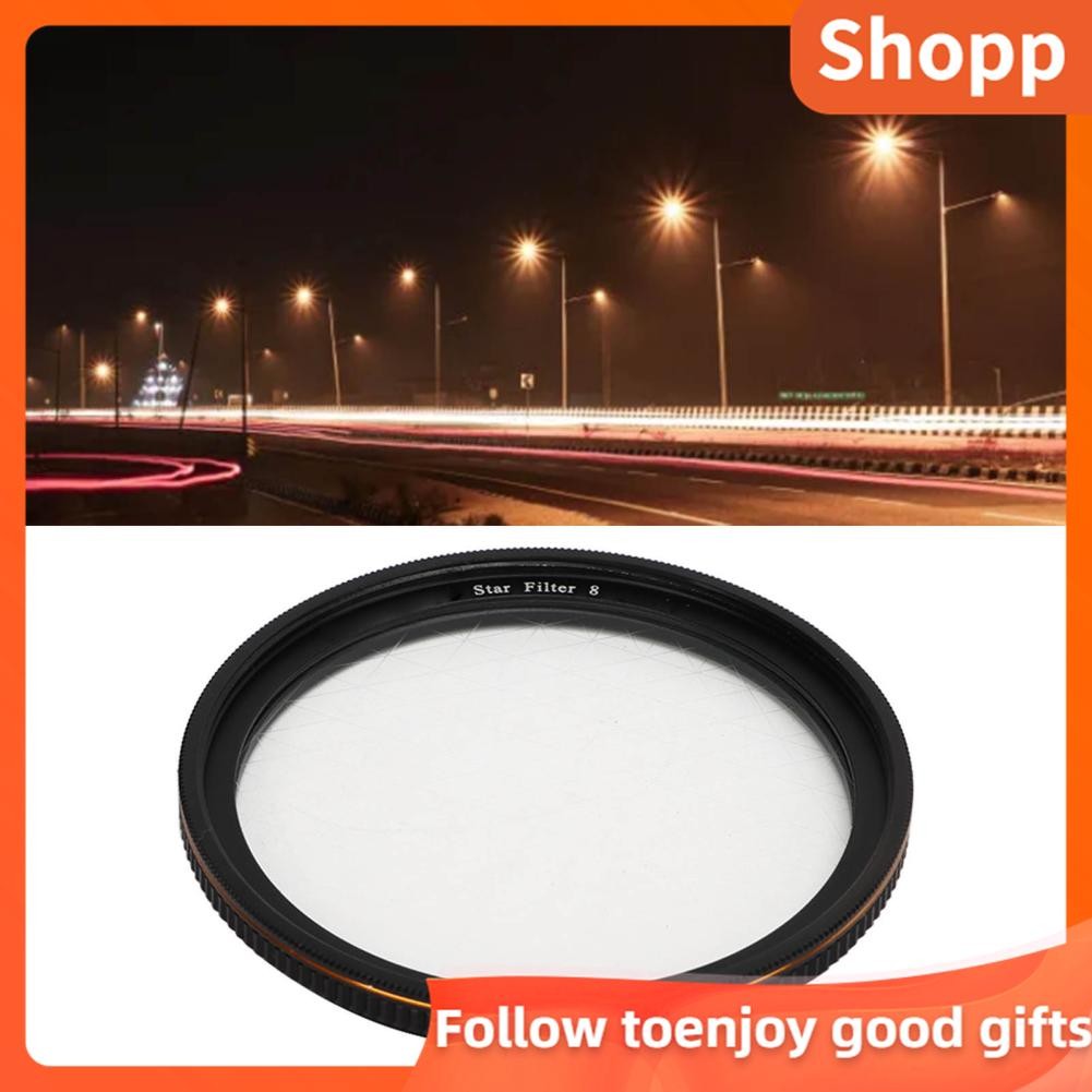 Shopp Starburst Lens Filter Gold Thread Knurled Border Adjustable Star ...