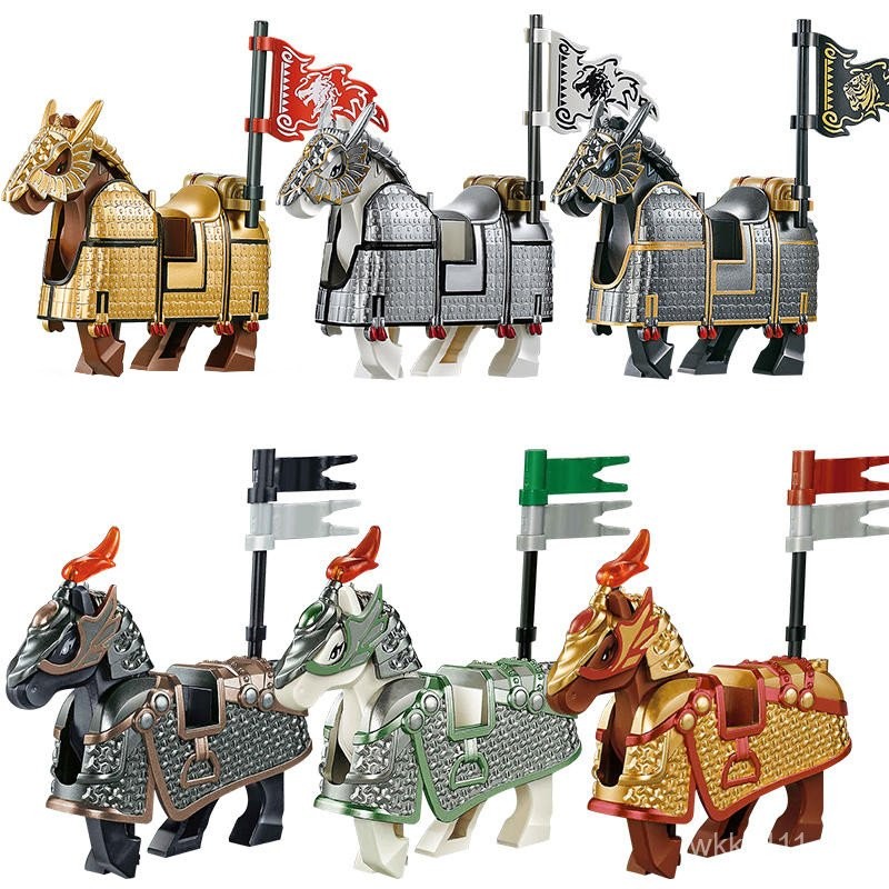 Three Kingdoms Ancient Iron Armor Heavy Riding Horse Gift Building ...