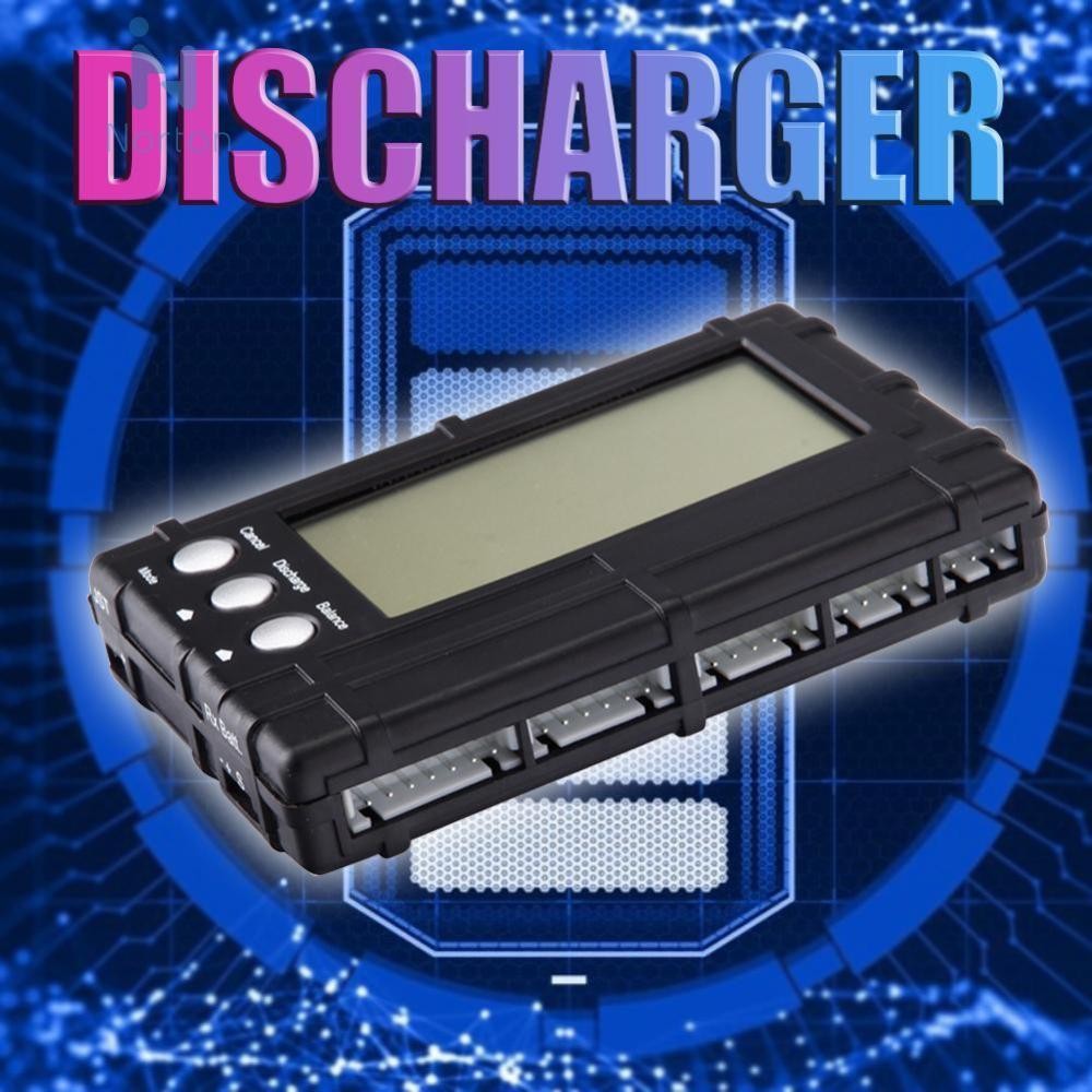 LCD RC Battery Discharger Balancer Meter Tester for 2-6s Lipo Li-Fe ...