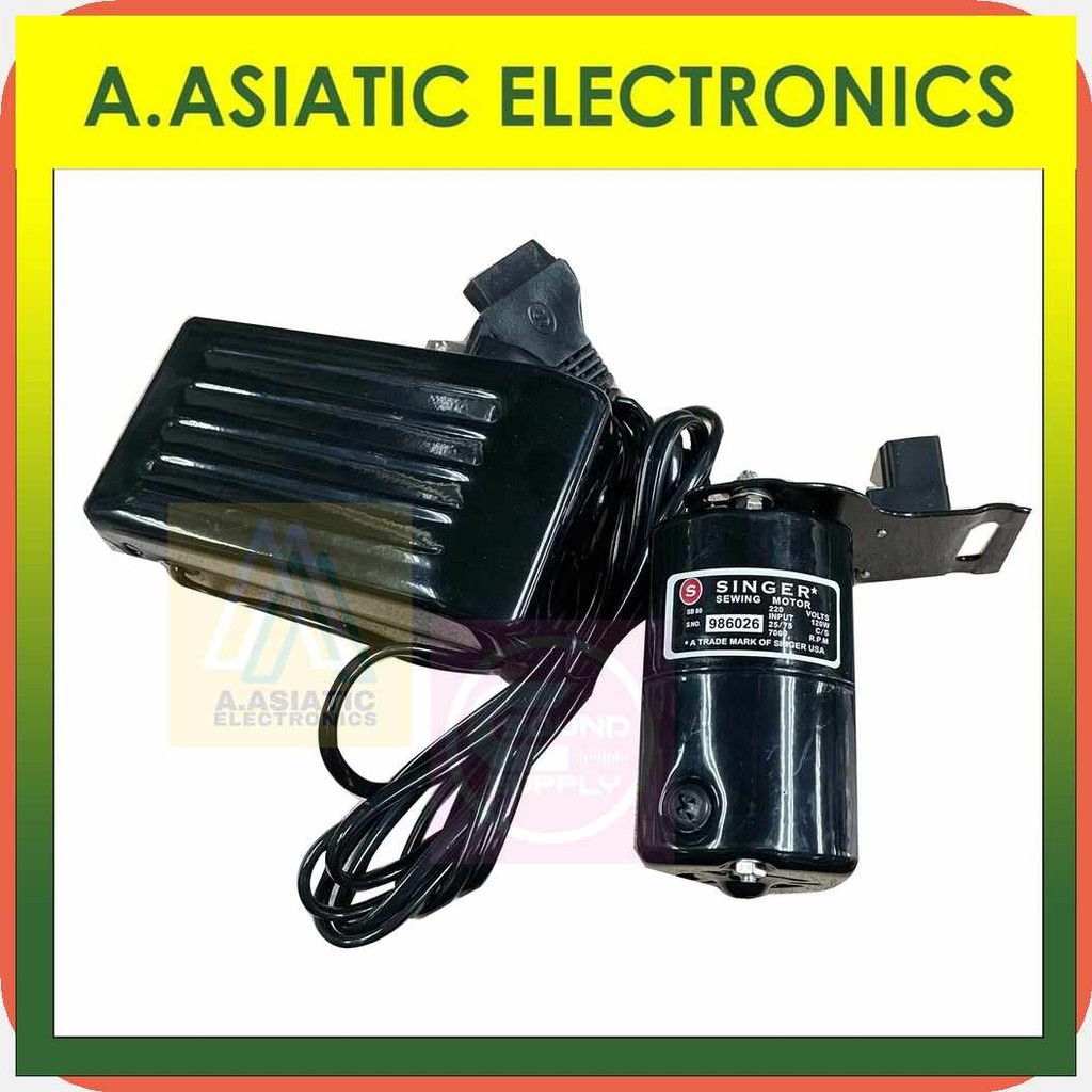 Singer:f?Sewing*f?Machine*K?Motor+v@120w,+u@7000RPM | Shopee Philippines