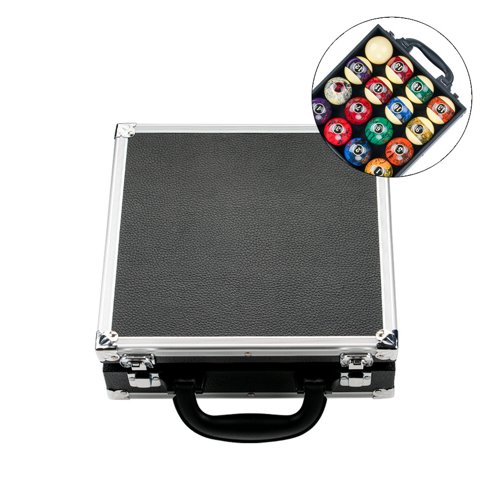 Easy Carrying Convenience Billiard Storage Billiard Balls Box PU ...