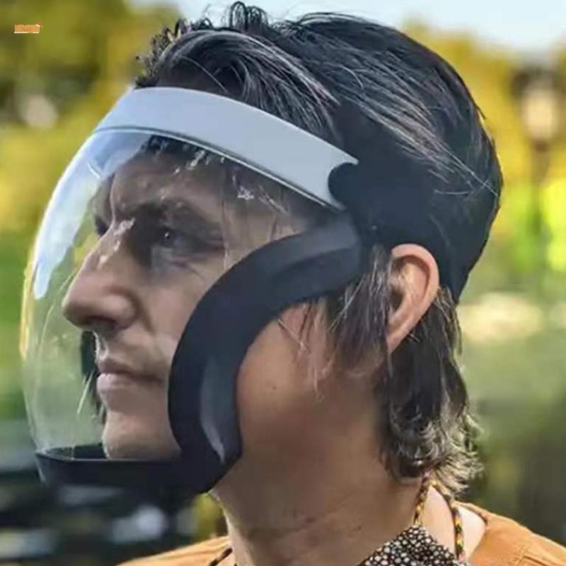 Sweet Full Face Welding Mask Kitchen Transparent Shield Facial Anti-fog ...