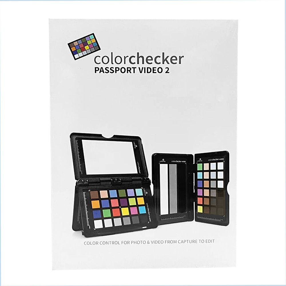 Calibrite ColorChecker Passport Video 2 (CCPPV2) - 4 Targets, 52 Color ...