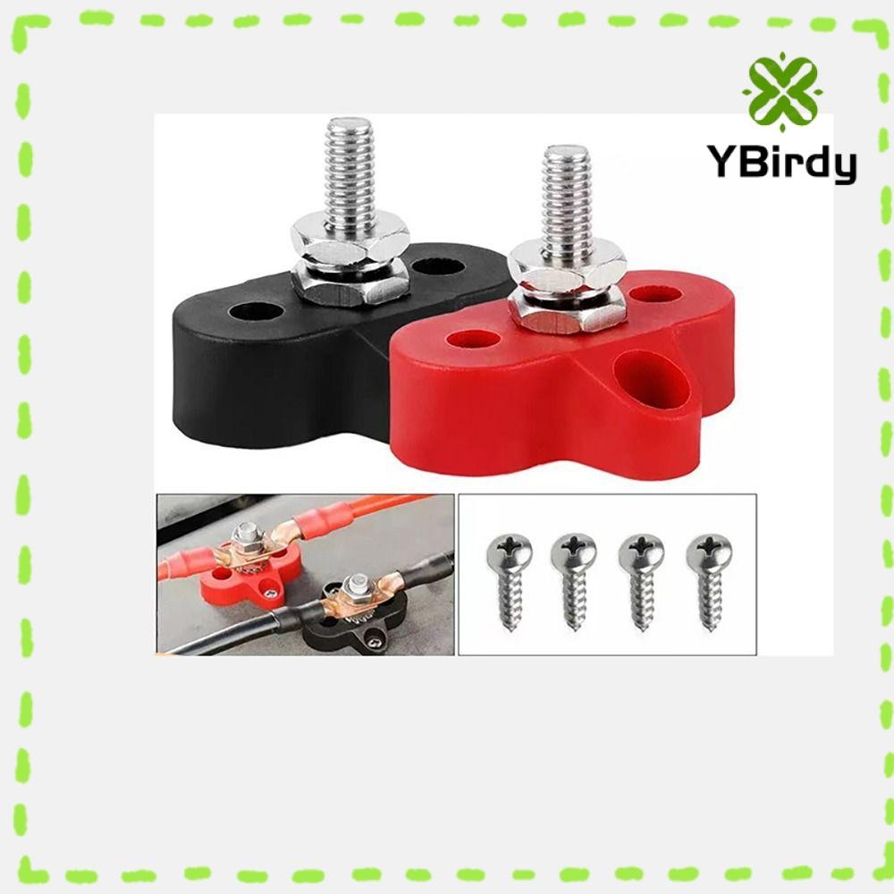 YRBWDYZDH Bus Bar Terminal Block, 12V/24V M6 M8 Battery Power Stud ...