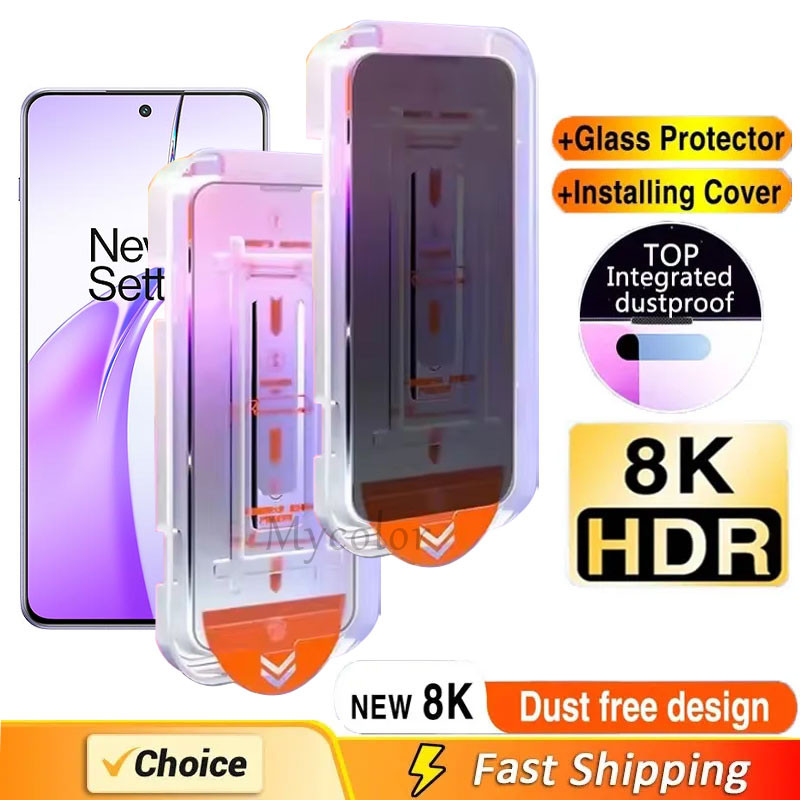 Easy install HD Privacy Tempered Glass Screen Protector For OnePlus 9 9RT 9R 8T 7 7T 6 6T ACE 3V ...