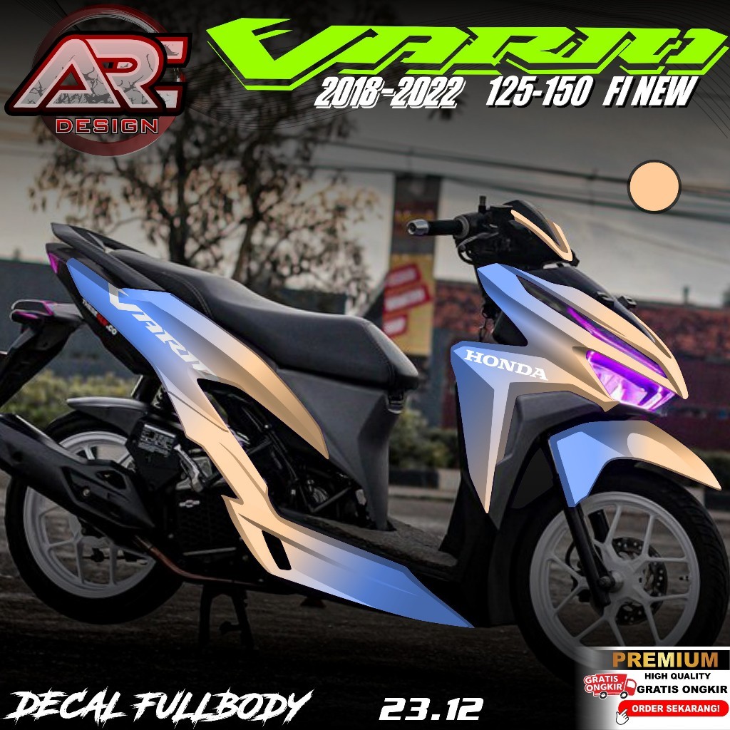 Latest Decal Sticker Honda Vario New 125 150 Full Body - Modified ...