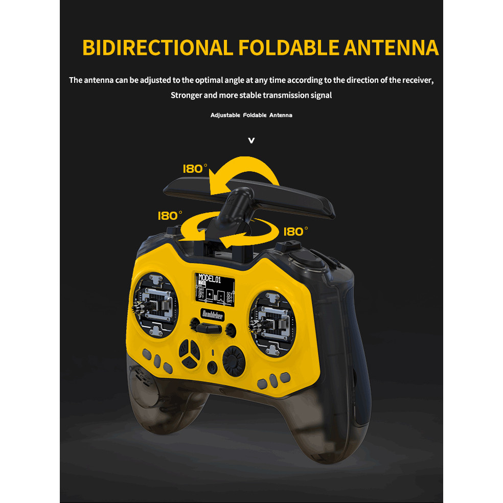 JUMPER Remote Controller ELRS 2.4GHz Hall Sensor Gimbals Built-in ...