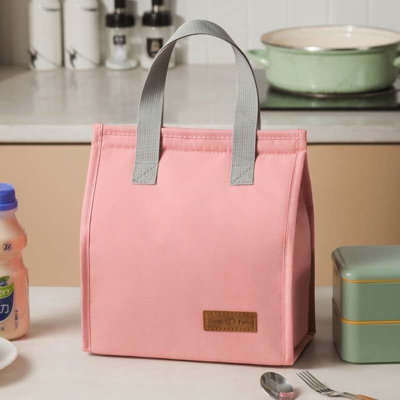 Rich Insulated Lunch Bag Canvas Bags Fresh Handbag Fashion Waterproof ...
