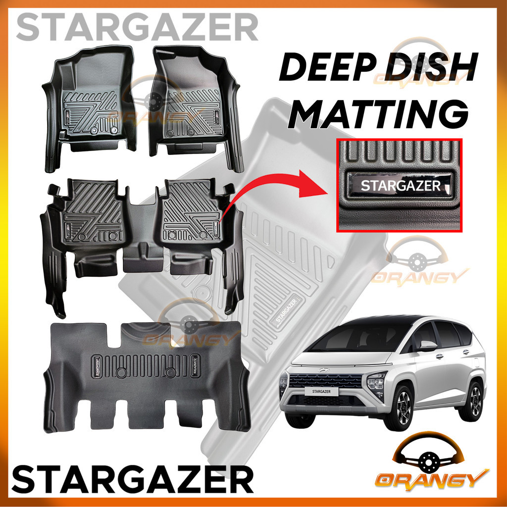 Stargazer 2023 to 2025 OEM 9D WITH EXTENSION Deep Dish Matting Thailand ...