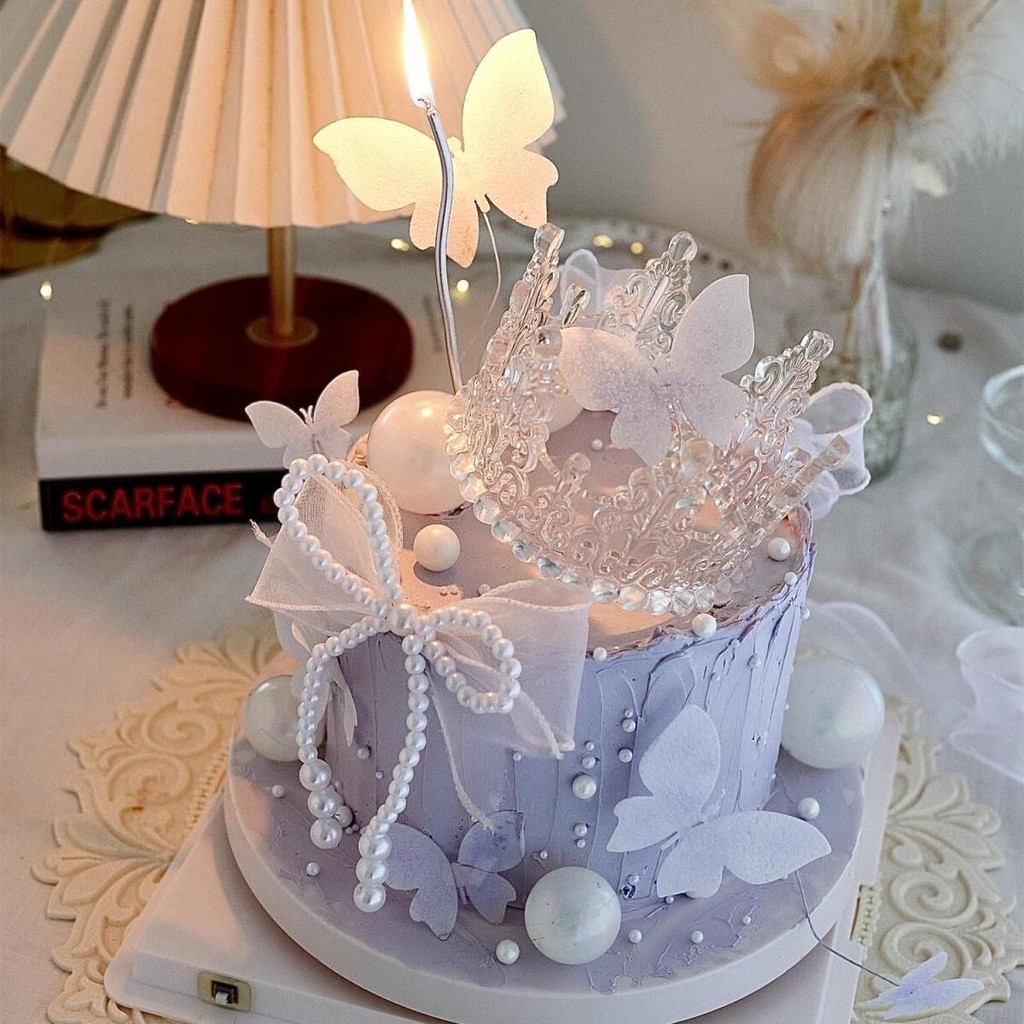 1217 People Collection Jiayan Fairy Butterfly Cake Decoration ...