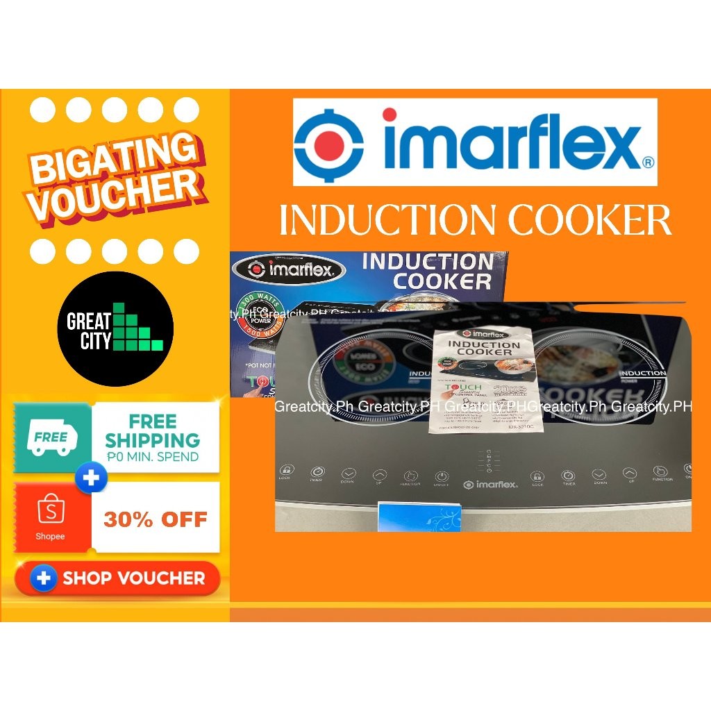 Imarflex Twin Induction Cooker | Shopee Philippines