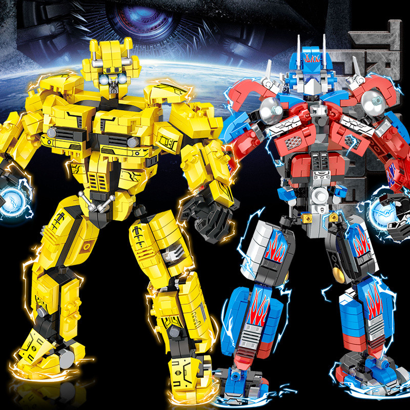 Assembling Fun More Compatible Lego Optimus Prime Building Blocks Mecha ...