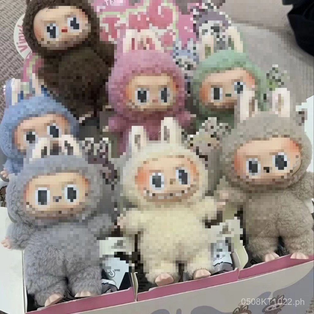 Bula Blind Box Bubble labubu In Stock QR Code Heartbeat Vinyl ...